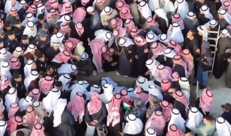 الكويت تشيّع شهيد الواجب العقيد سعود نصار الخمسان في مقبرة الصليبيخات ...